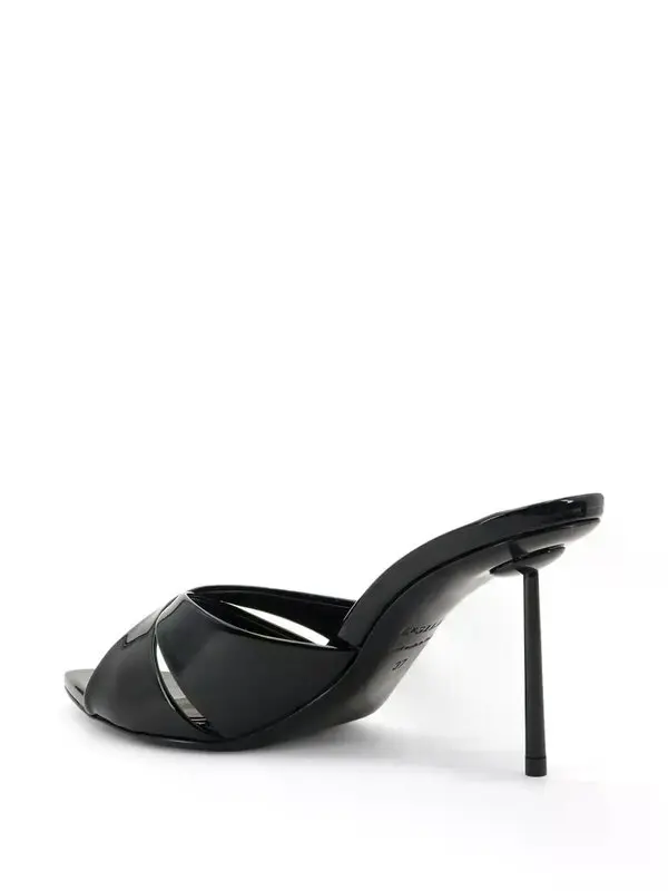 LE SILLA Shirley Crossover Patent-finish Sandals