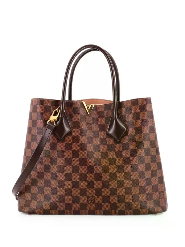 LOUIS VUITTON Kensington Handbag Damier Tote Bag