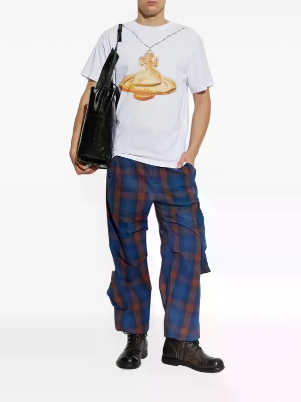 VIVIENNE WESTWOOD Achilles Check-pattern Trousers