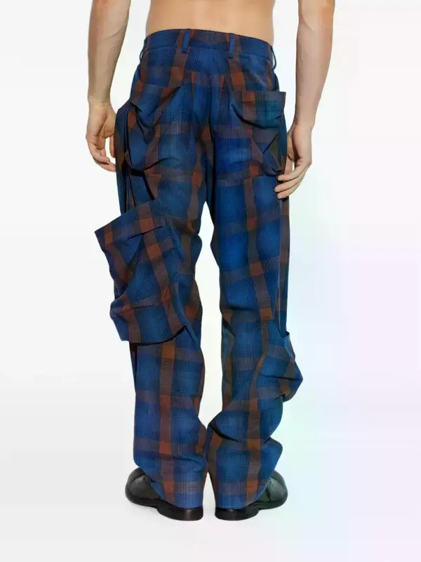 VIVIENNE WESTWOOD Achilles Check-pattern Trousers