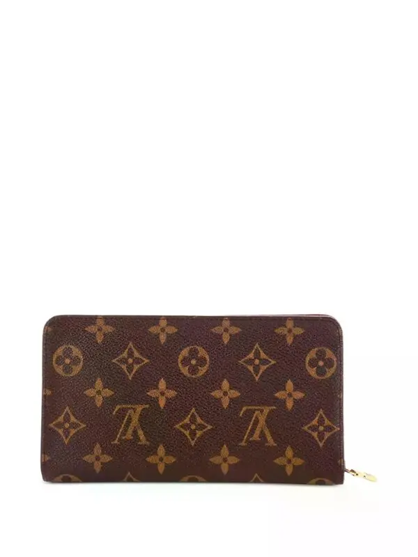 LOUIS VUITTON Porte-monnaie Zippy Wallet Monogram Canvas Small Wallets - Brown