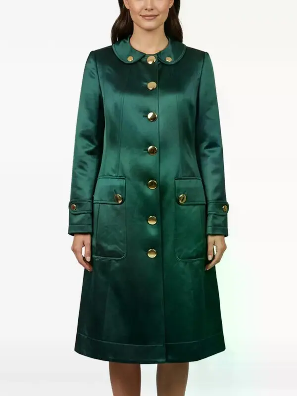 Burberry Satin Single-breasted Coat