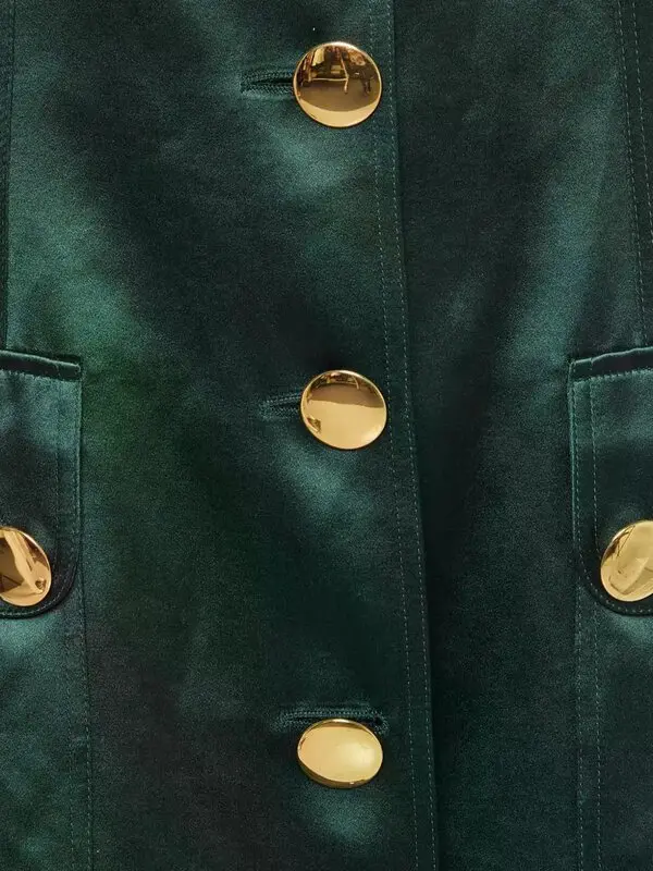 Burberry Satin Single-breasted Coat