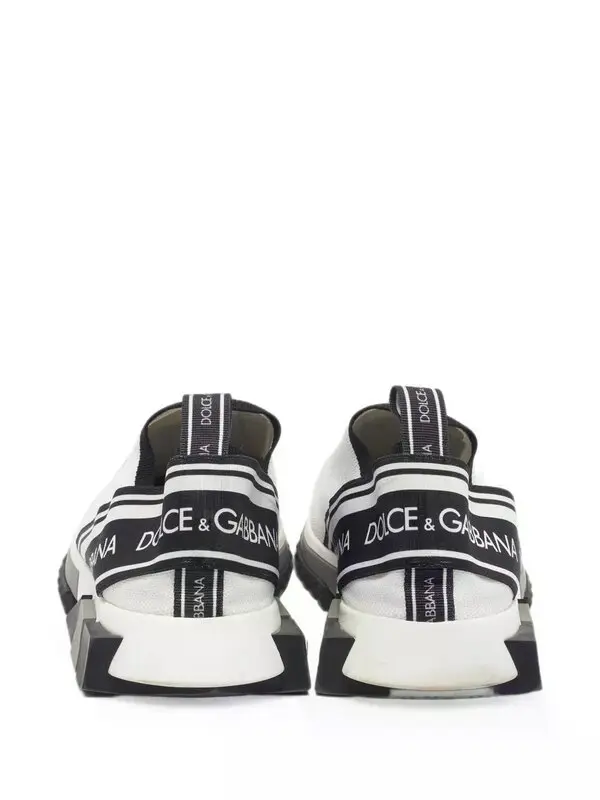Dolce & Gabbana Sorrento Logo-print Sneakers - White
