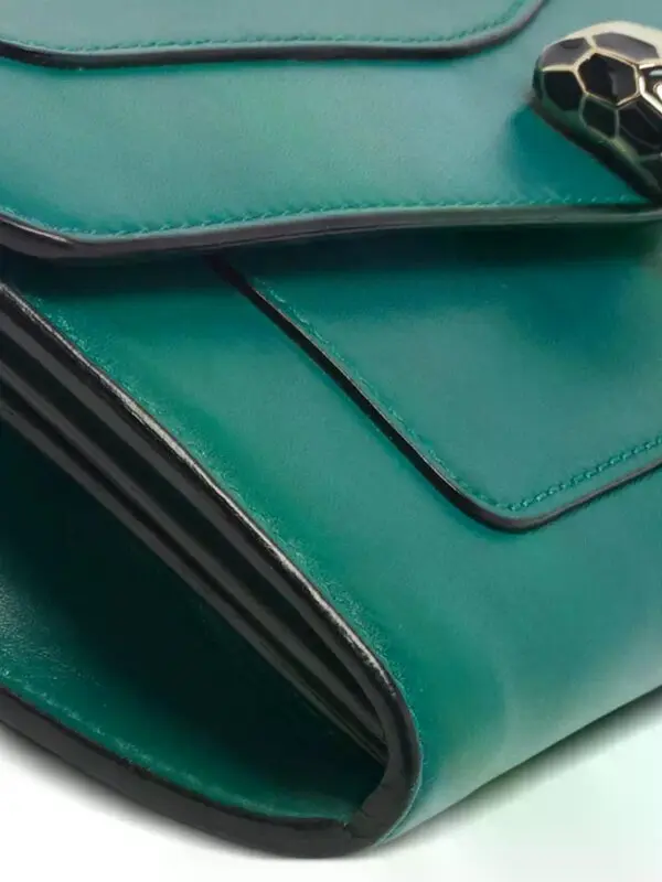 BVLGARI Serpenti Forever Continental Wallet - Green