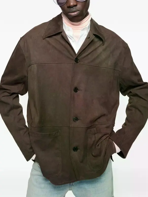 Acne Studios Faux Suede Overshirt