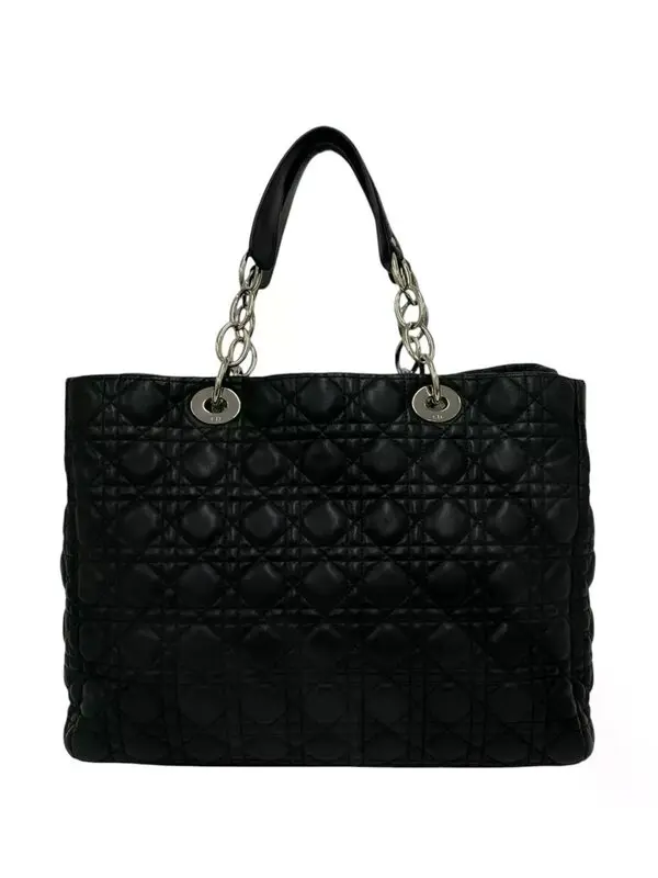 Dior 2010-2026 Cannage Soft Shopper Tote Bag