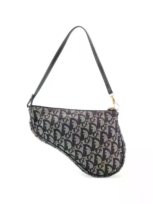 Dior Diorissimo Canvas Mini Clutch Bag