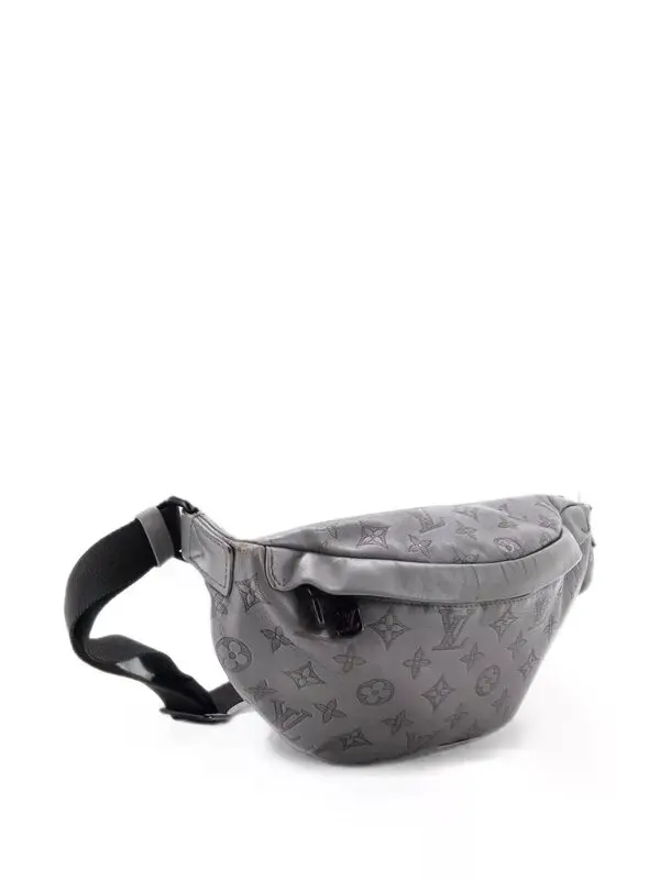 LOUIS VUITTON Discovery Bumbag Monogram Shadow Leather Pm Belt Bag