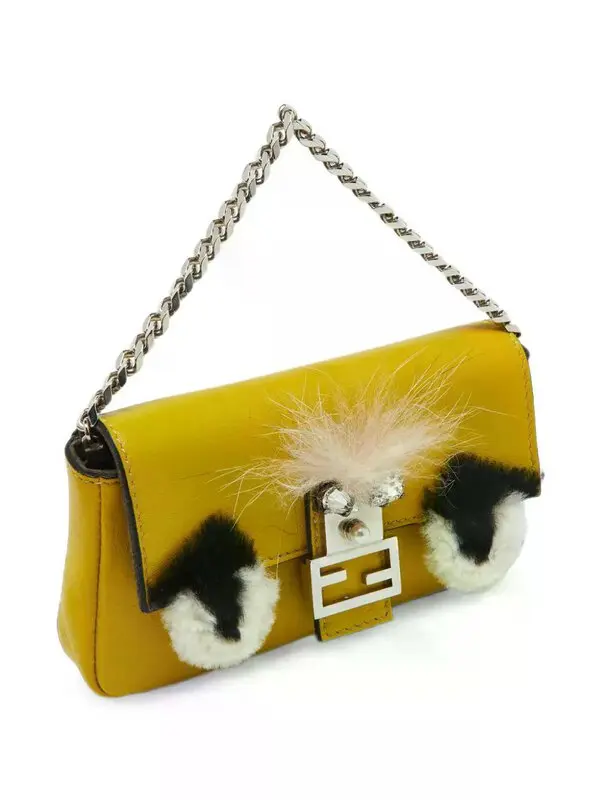 Fendi 2016 Monster Baguette Shoulder Bag