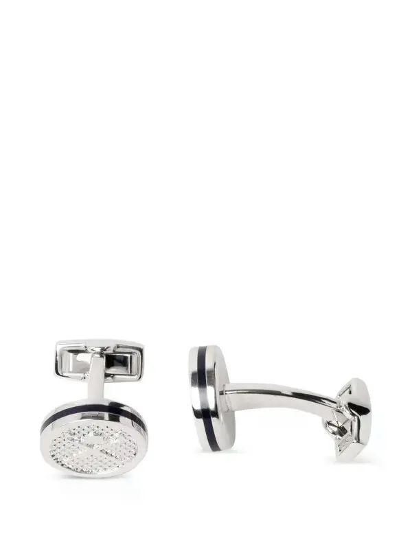 HACKETT LONDON Brolly Bowler Round Cufflinks