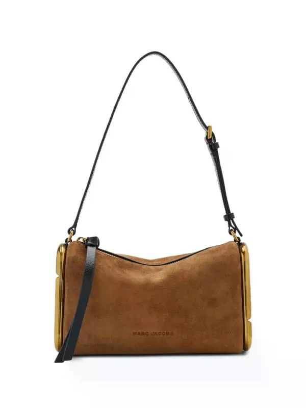 Marc Jacobs Suede Scene Shoulder Bag - Brown