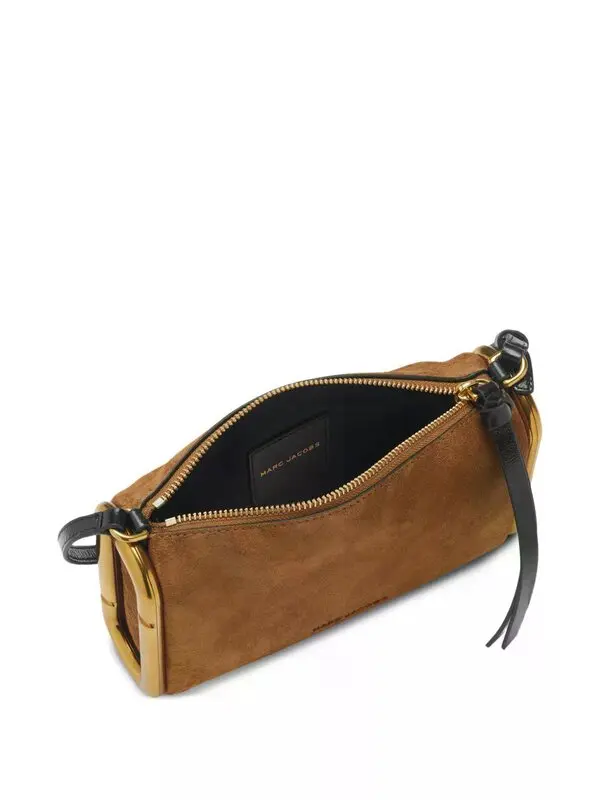 Marc Jacobs Suede Scene Shoulder Bag - Brown