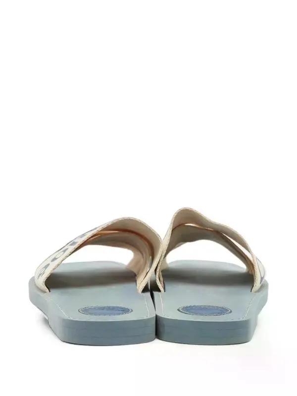 Chloé Woody Crossover Canvas Sandals