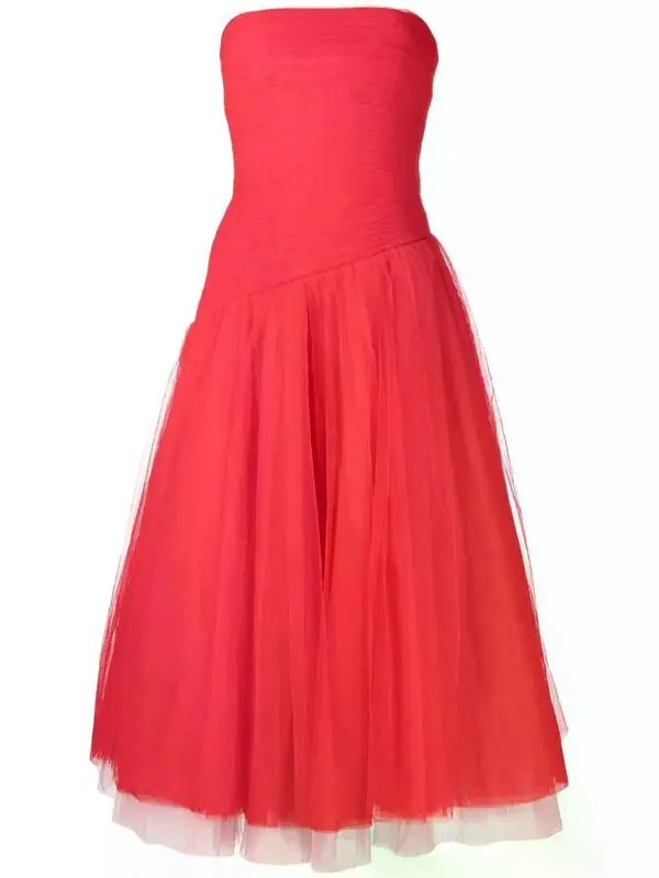 LEO LIN Rosalie Bustier Midi Dress