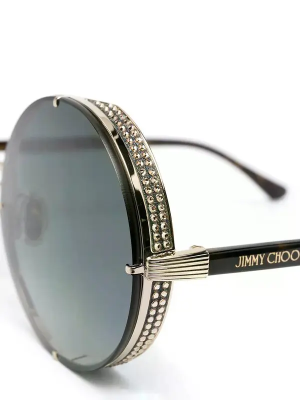 JIMMY CHOO Lilos Round-frame Sunglasses