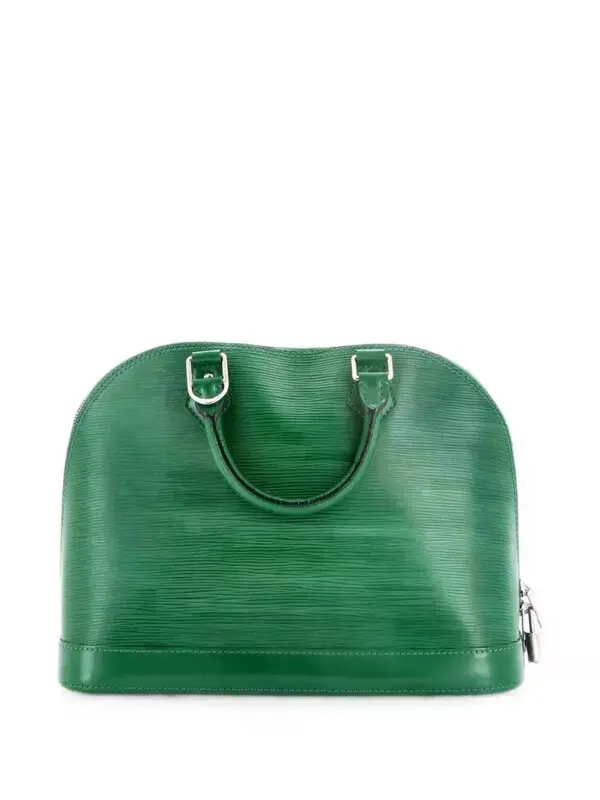 LOUIS VUITTON Alma Handbag Epi Leather Satchel