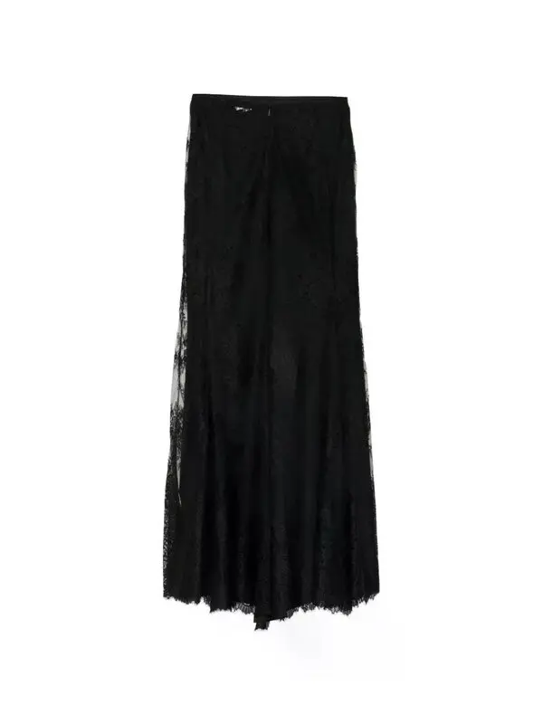 Zuhair Murad Chantilly Lace Long Skirt