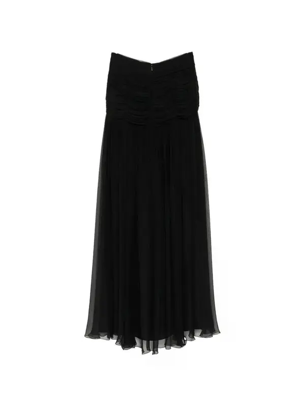 Zuhair Murad Draped Slit Skirt