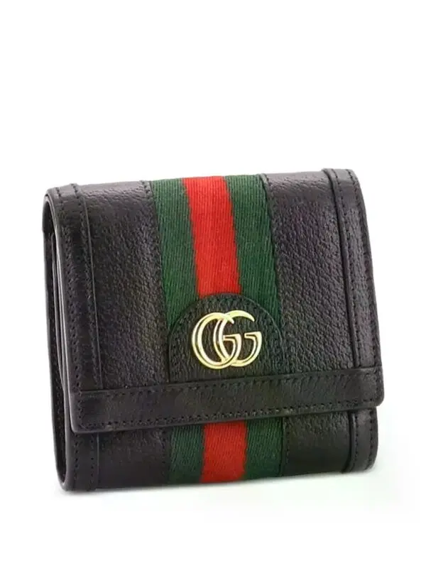 Gucci Ophidia Card Case Wallet Leather Small Wallets