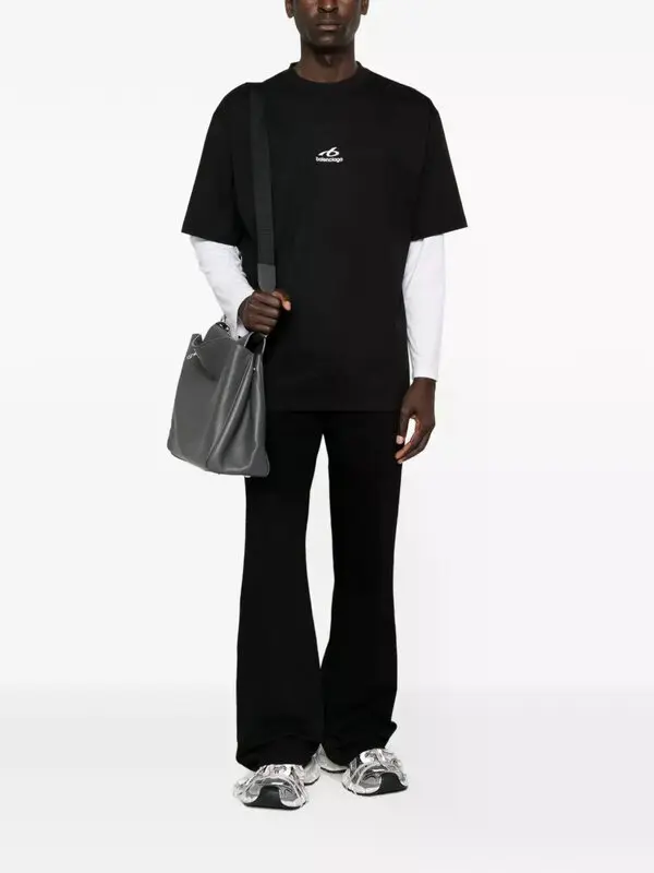 Balenciaga Logo-print Medium-fit T-shirt