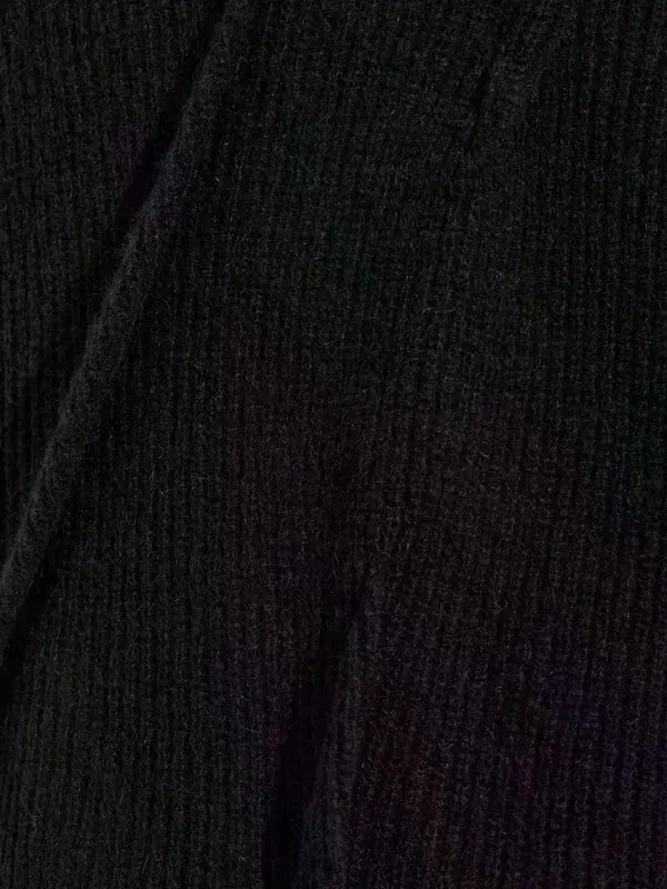 Yohji Yamamoto Ribbed-knit Turtleneck Sweater
