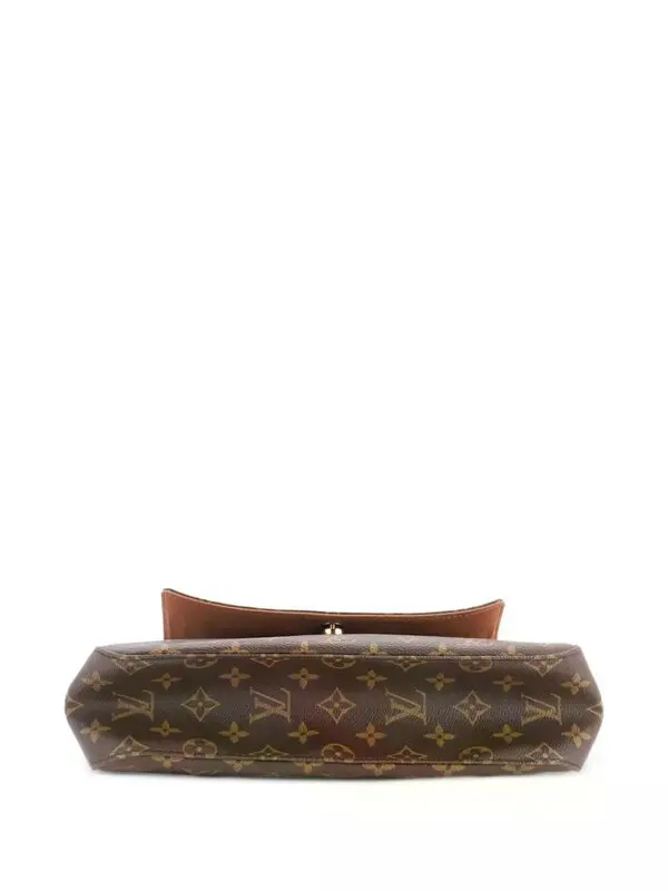 LOUIS VUITTON Looping Handbag Monogram Canvas Mini Satchel