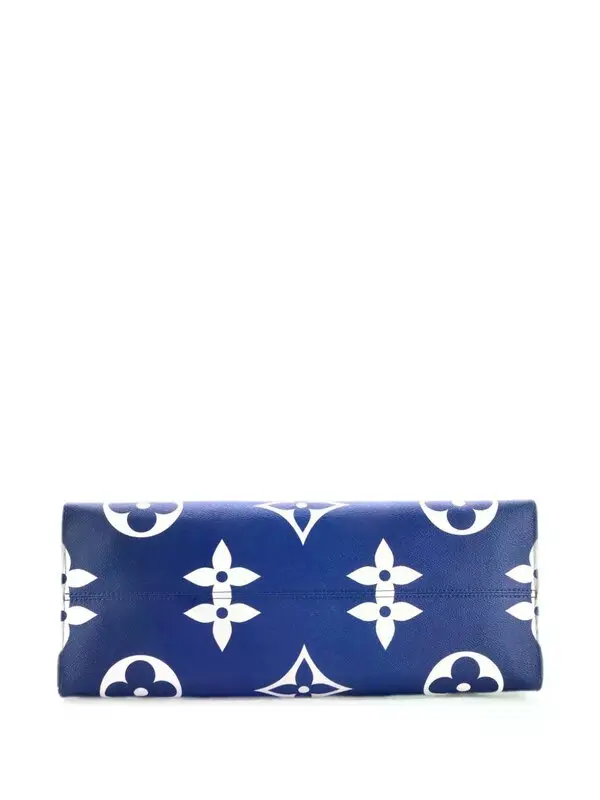 LOUIS VUITTON Onthego Limited Edition Escale Monogram Giant Gm Tote Bag - Blue