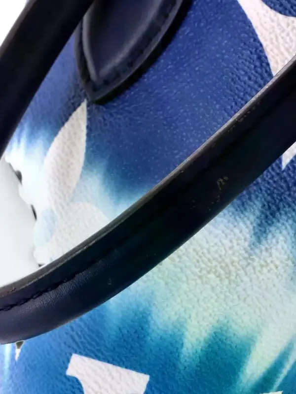 LOUIS VUITTON Onthego Limited Edition Escale Monogram Giant Gm Tote Bag - Blue