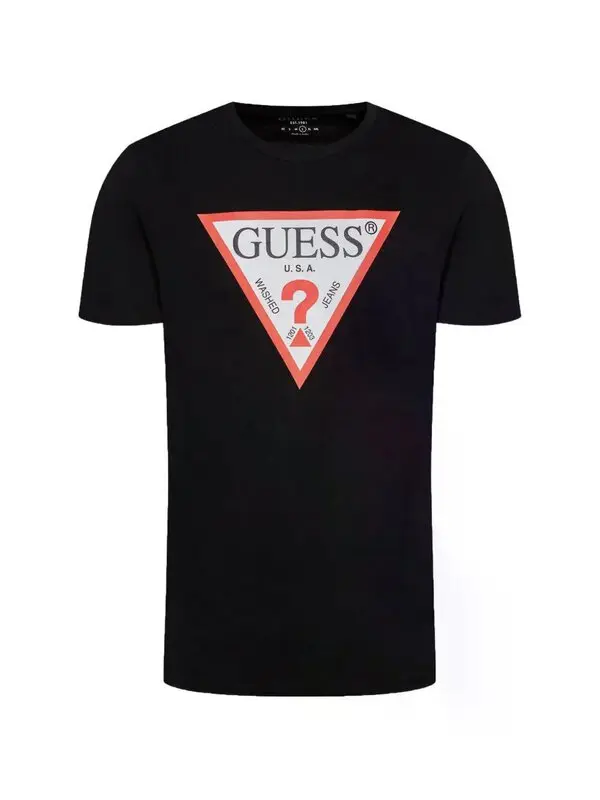 Guess Logo-print Cotton T-shirt