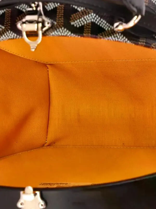 Goyard Alto Hatbox Bag Coated Canvas Satchel