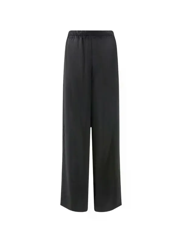 Vince Lace-trim Palazzo Pants - Black