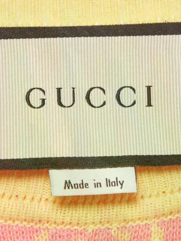 Gucci Gg Monogram Short-sleeved Sweater