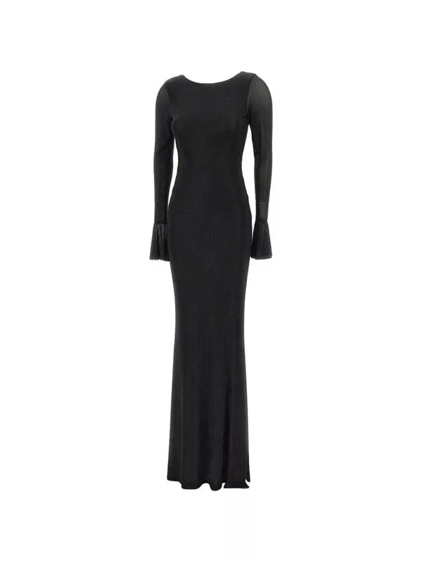 TWENTY FOURHAITCH Algedi Rhinestone-embellished Maxi Dress