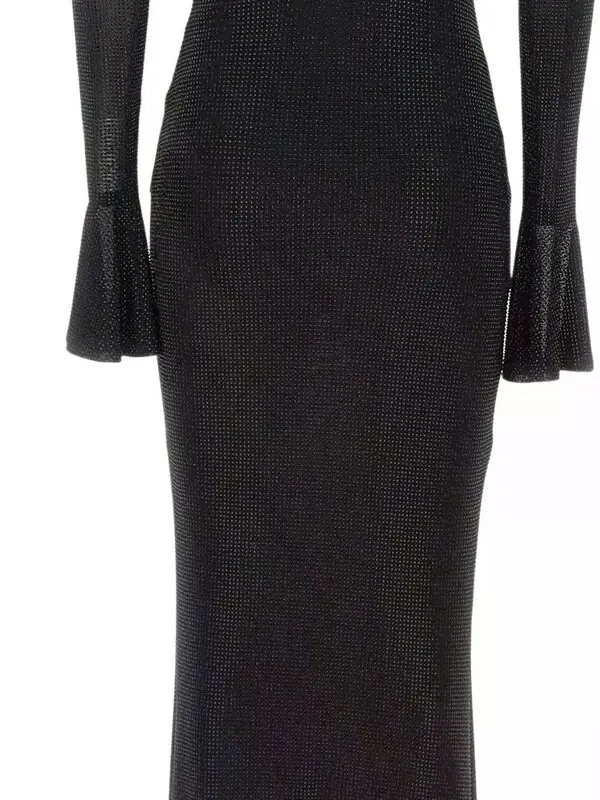 TWENTY FOURHAITCH Algedi Rhinestone-embellished Maxi Dress