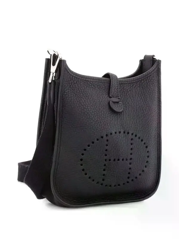 Hermès Evelyne Bag Gen Iii Clemence Tpm Crossbody Bag - Black
