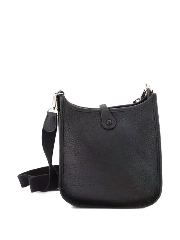 Hermès Evelyne Bag Gen Iii Clemence Tpm Crossbody Bag - Black
