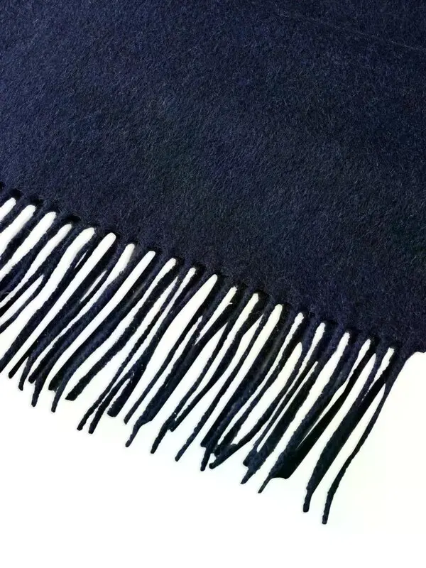 HACKETT LONDON Fringed Cashmere Scarf