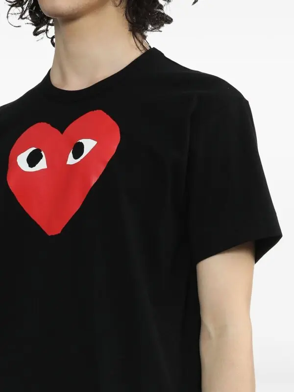 Play Comme Des Garcon Cotton T-shirt