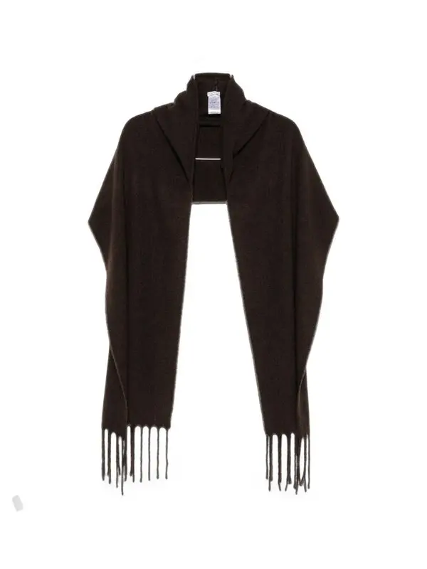 Destin Opus Wool Hooded Scarf - Brown