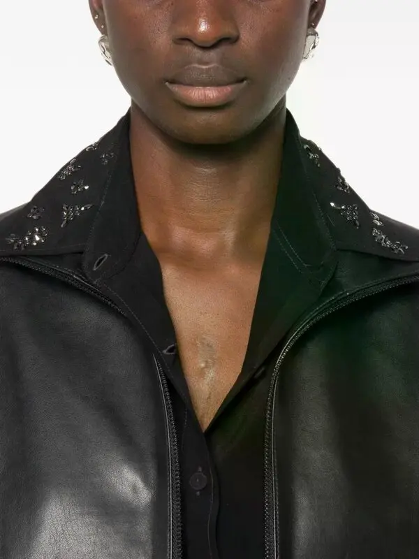 TRAME AUREE Frida Crystal-embellished Shirt