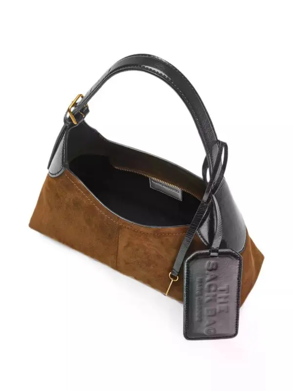 Marc Jacobs Suede Belted Sack Bag