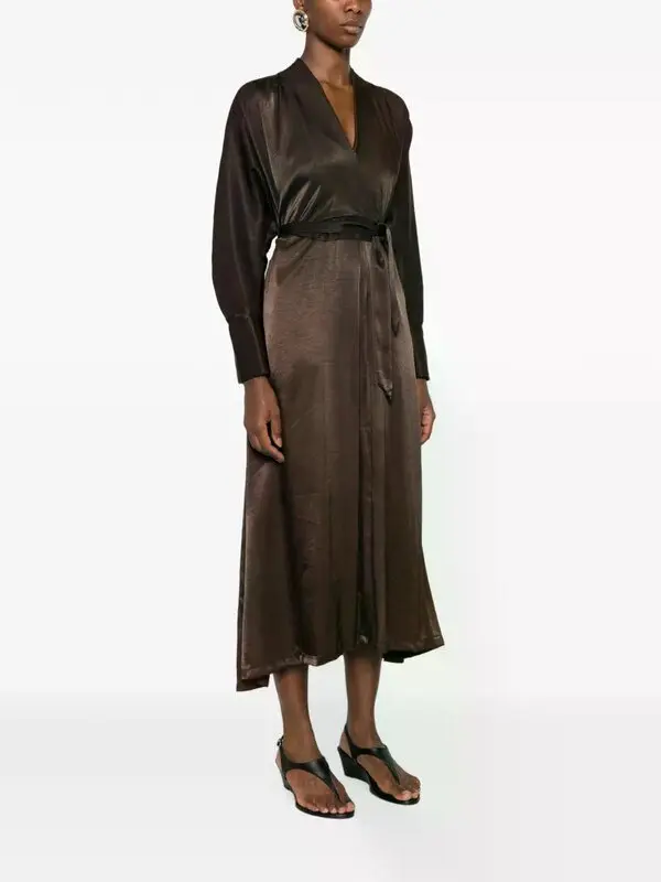 Dixie Belted Wrap Midi Dress