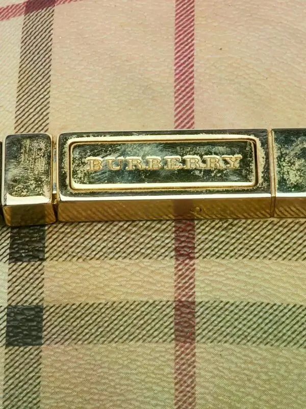 Burberry Haymarket Check Tote Bag