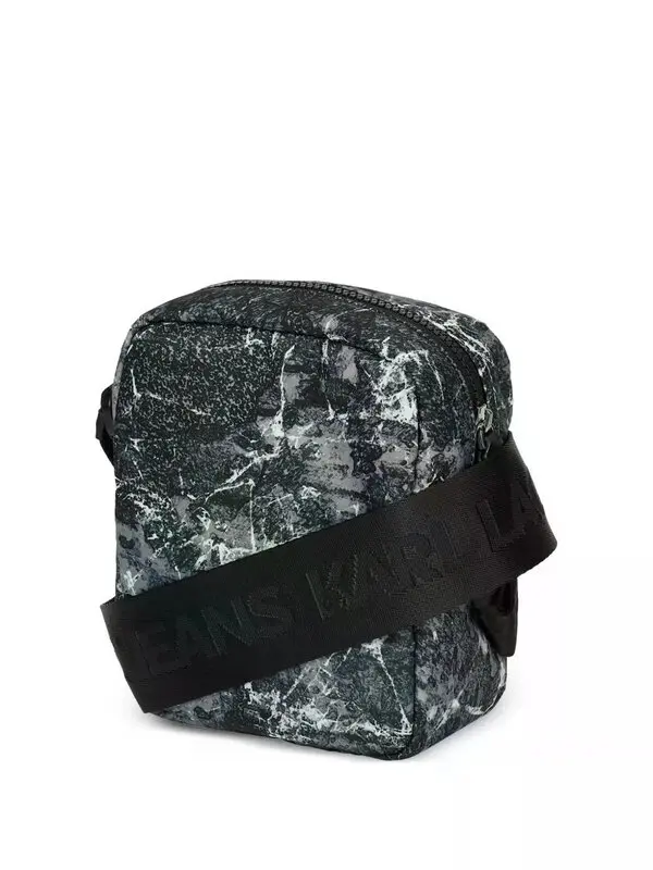 Karl Lagerfeld All-over Print Logo Cross Body Bag