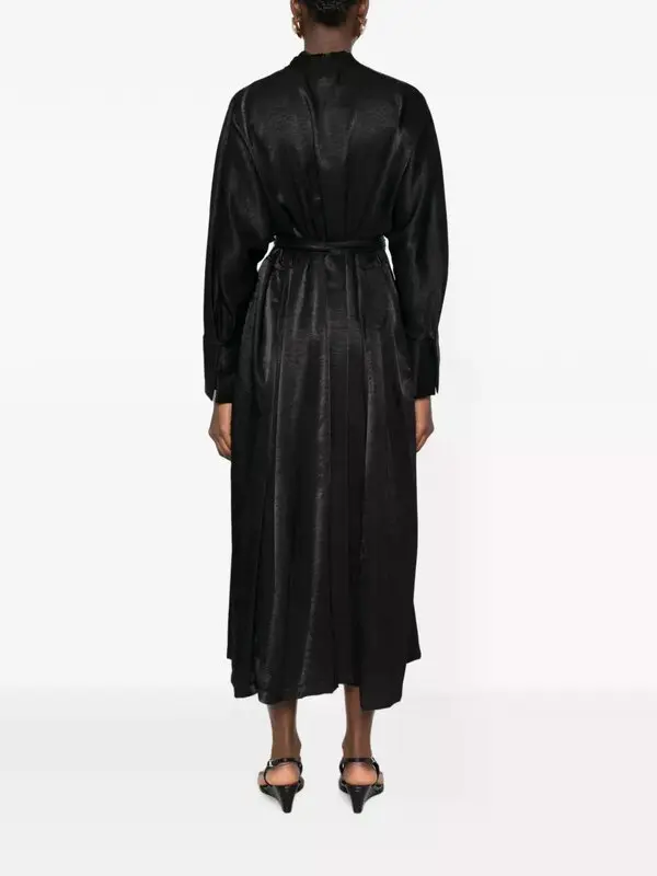 Dixie Wrap-style Belted Midi Dress