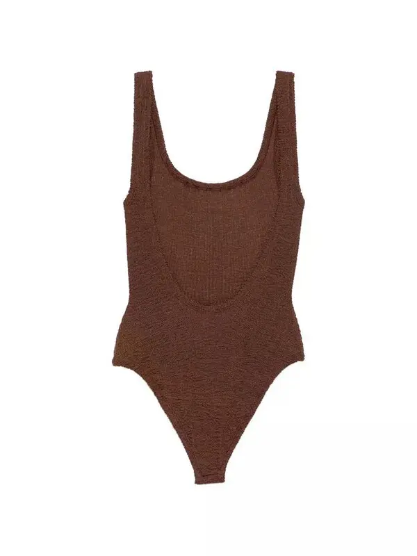 Hunza G Crinkle-effect Swimsuit