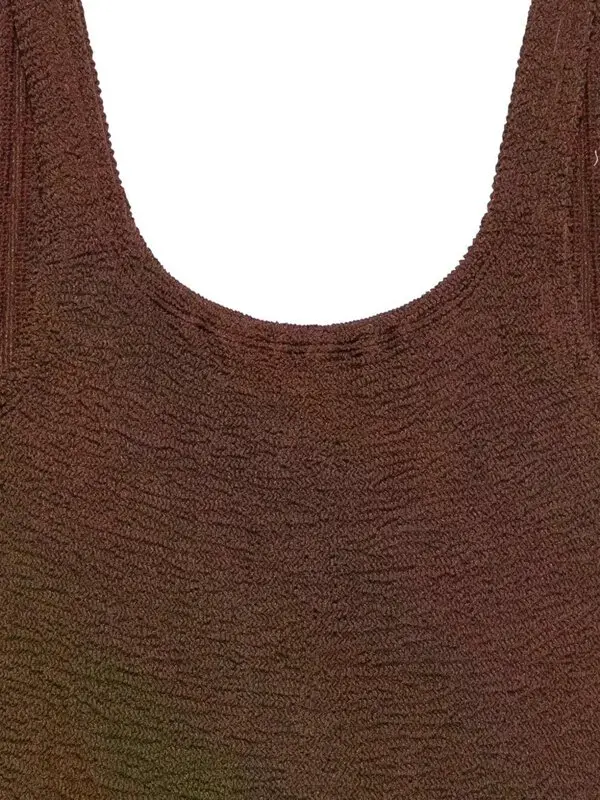Hunza G Crinkle-effect Swimsuit
