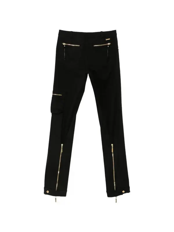 Roberto Cavalli 2000s Zip-detail Cargo Pants