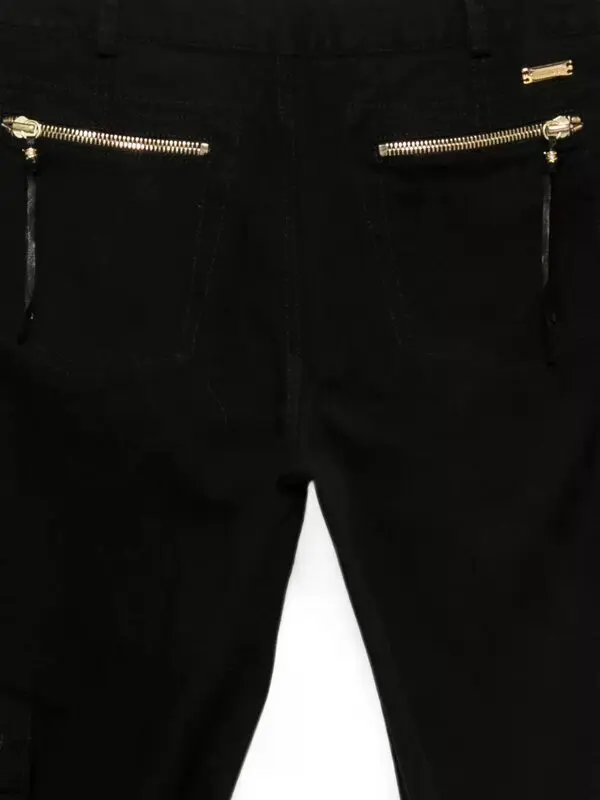 Roberto Cavalli 2000s Zip-detail Cargo Pants